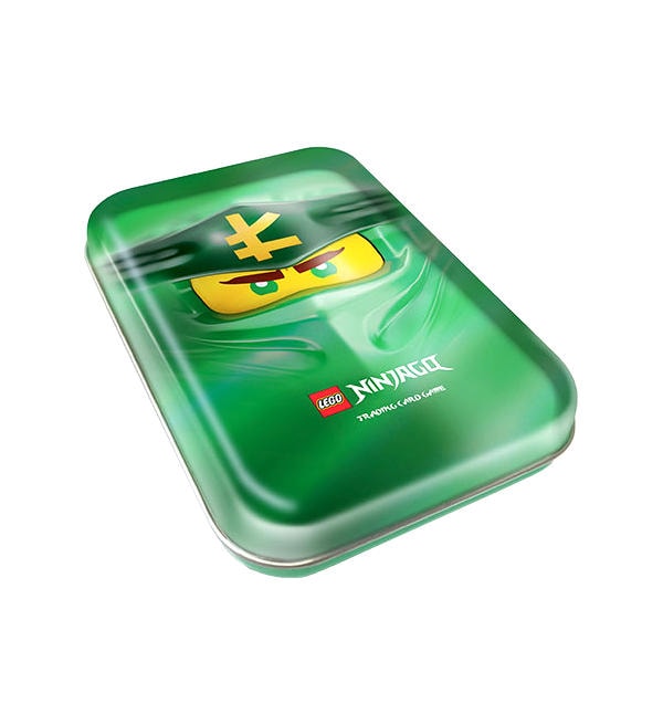 Lego Ninjago Serie 7 Trading Cards - Mini-Tin Verde - ALEMÃO, Stickerpoint