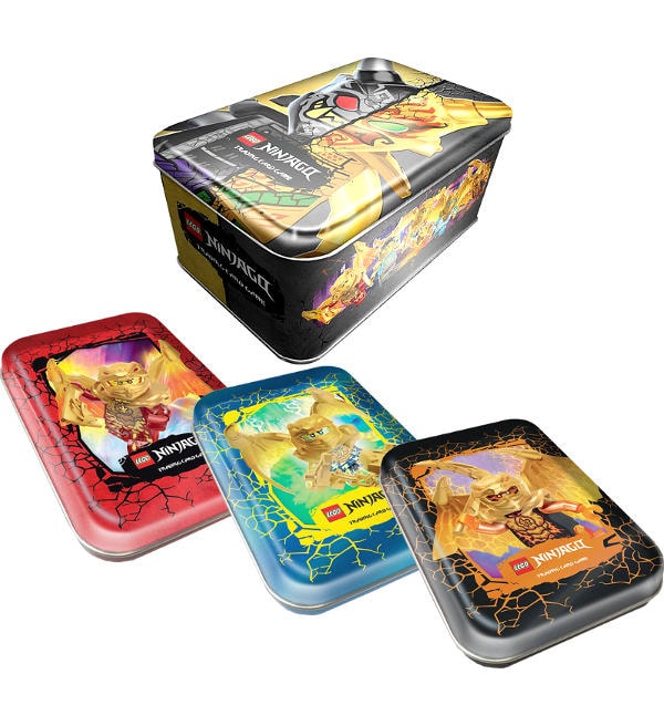 Lego Ninjago Serie 8 Trading Cards - Tin Mega Set - ALEMÃO, Stickerpoint