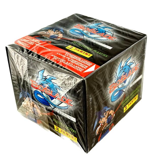 Panini Beyblade Let it Rip Cromos 2003 - Caixa de 50 saquetas, Stickerpoint