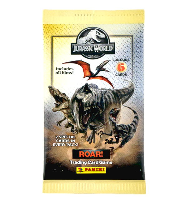 Panini Jurassic World ROAR Trading Cards - saqueta, Stickerpoint