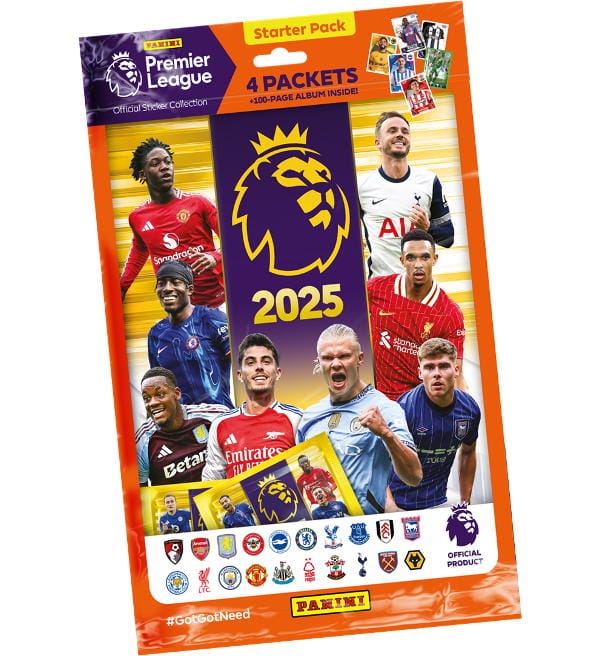 Panini Premier League 2025 Sticker - Starter Pack, Stickerpoint