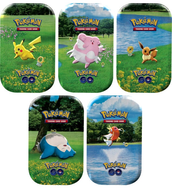 Pokemon GO Mini Tin Set - Alemão, Stickerpoint