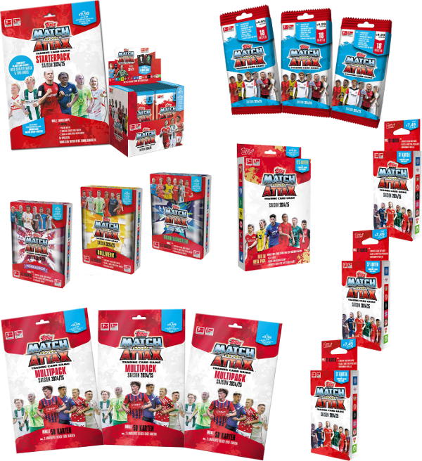 Topps Bundesliga Match Attax 2024/25 - Mega-Bundle, Stickerpoint