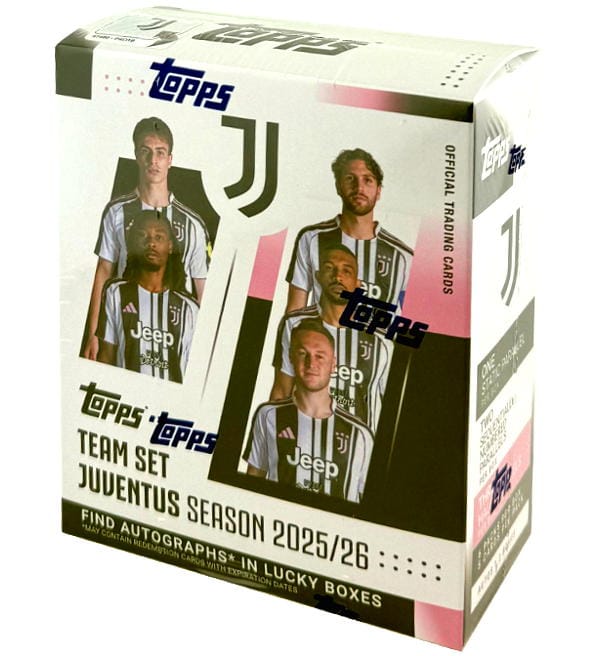 Topps Juventus Team Set 2025/26 - Caixa Selada, Stickerpoint