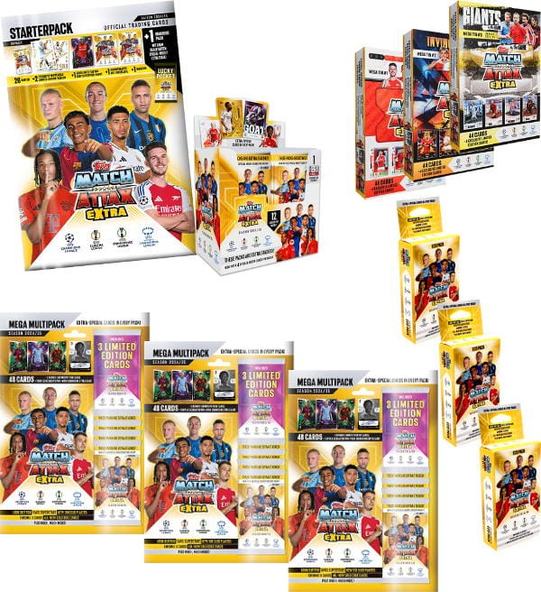 Topps UCC Champions League Match Attax EXTRA 2024/25 - Mega-Bundle ...