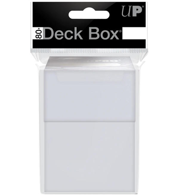 Ultra Pro - PRO 80+ Deck Box: Transparente, Stickerpoint