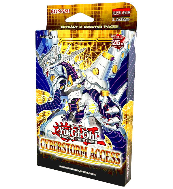 Yu-Gi-Oh! Cyberstorm Access - 3-Booster Tuck Box, Stickerpoint